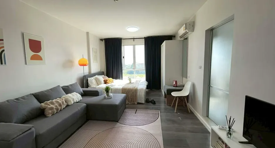 For rent studio condo in Bang Bo, Samut Prakan | Hipflat